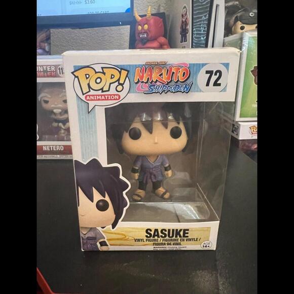 Funko | Design | Funko Pop Vinyl Naruto Shippuden Sasuke Uchiha 72 Box ...